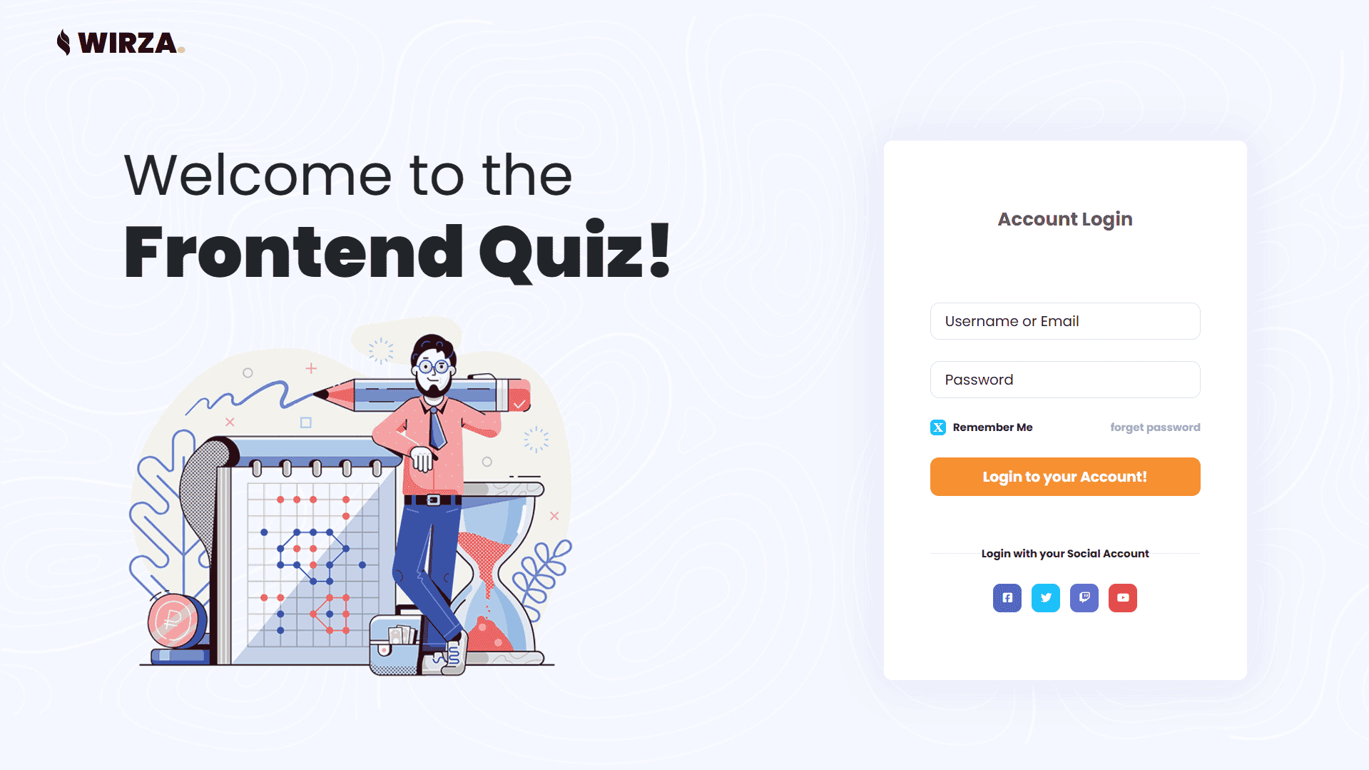 Qoisa. - Application Forms, Quiz, Poll, Survey & Login Form Template